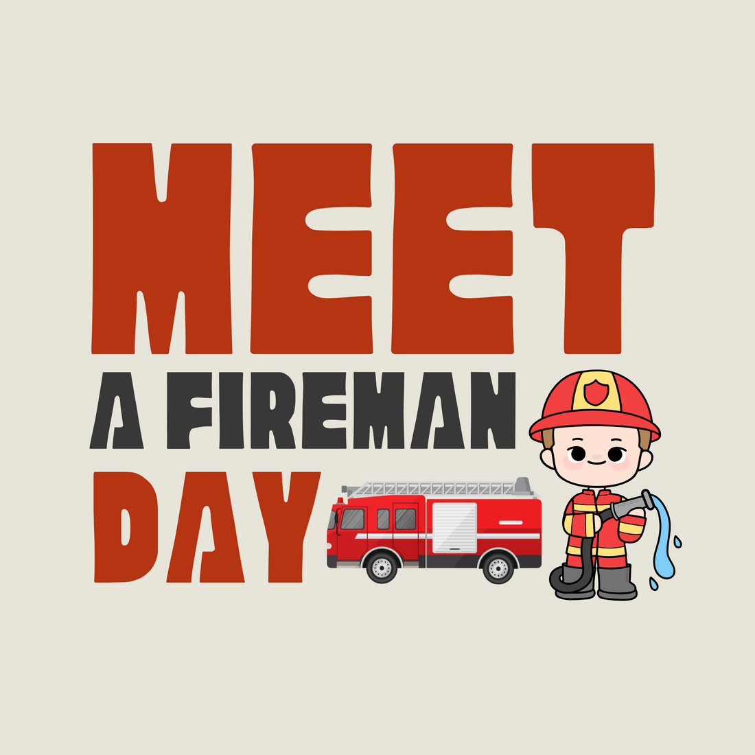 Meet A Fireman Day – Kids Wood Play Cafe